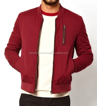 Apparel Bomber Jacket Wholesale Winter Clothes Red Jacket For Men And ...