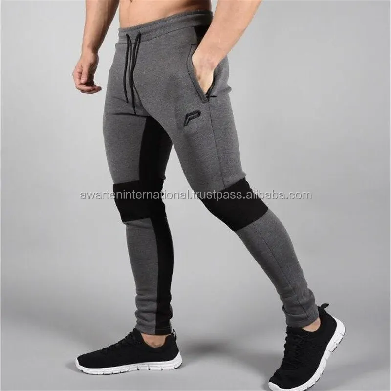 Cut And Sew Vintage Distressed Embroidered Patch Flare Men Sweatpants ...