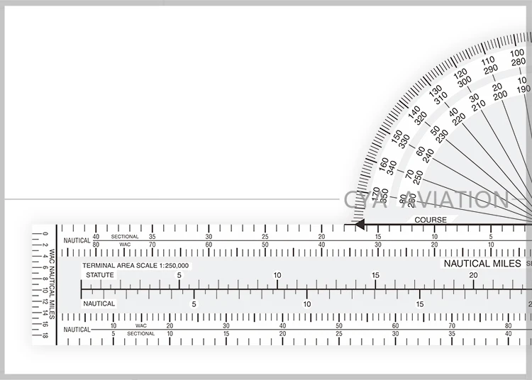 CFP-1 Ultimate Flight Plotter for Pilot Training & Charts