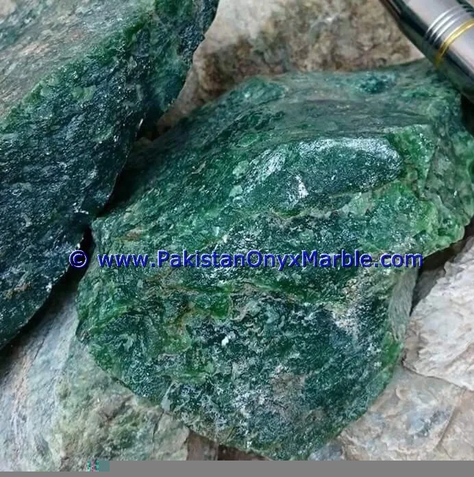 Rough Nephrite Jade from Pakistan - Mineral Gemstones