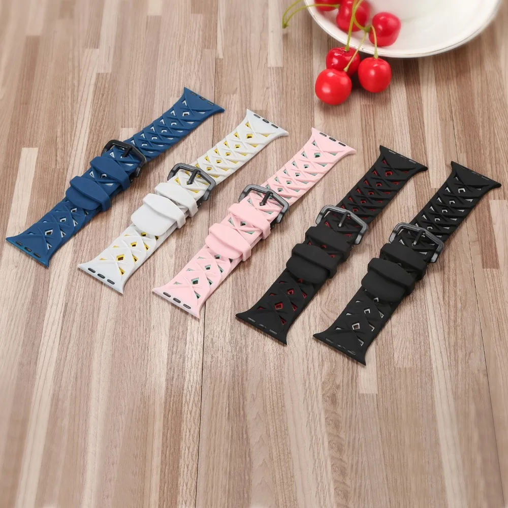 Newest Silicone Watch Strap Environmentally Friendly Watch Band For ...