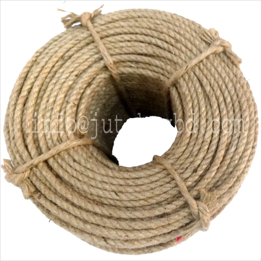Jute Rope Bangladesh Jute Twisted Cord 100% Recyclable 3-50mm - Buy ...