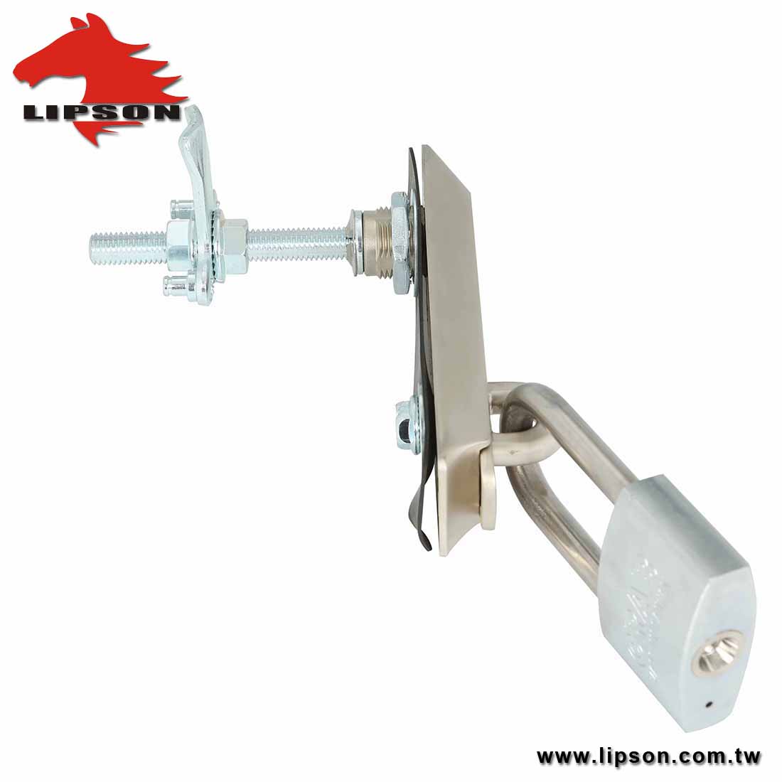 LM-860-2 Zinc Alloy Swing Handle Padlockable Box Lock