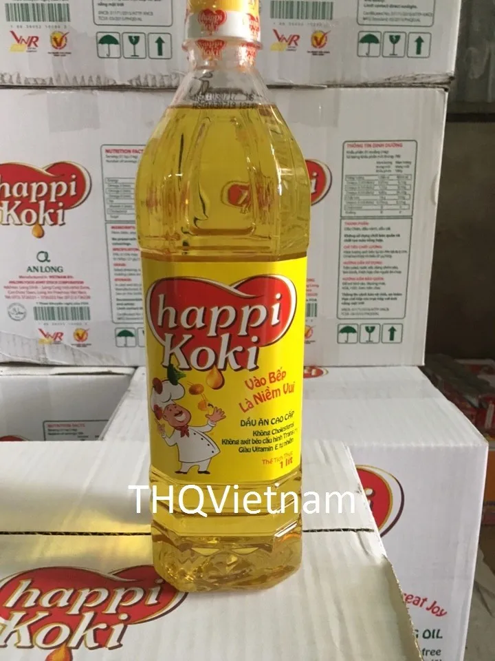 [thq Vietnam] Happi Koki Cooking Oil 1l*12btls - Buy Cooking Oil,Cheep ...