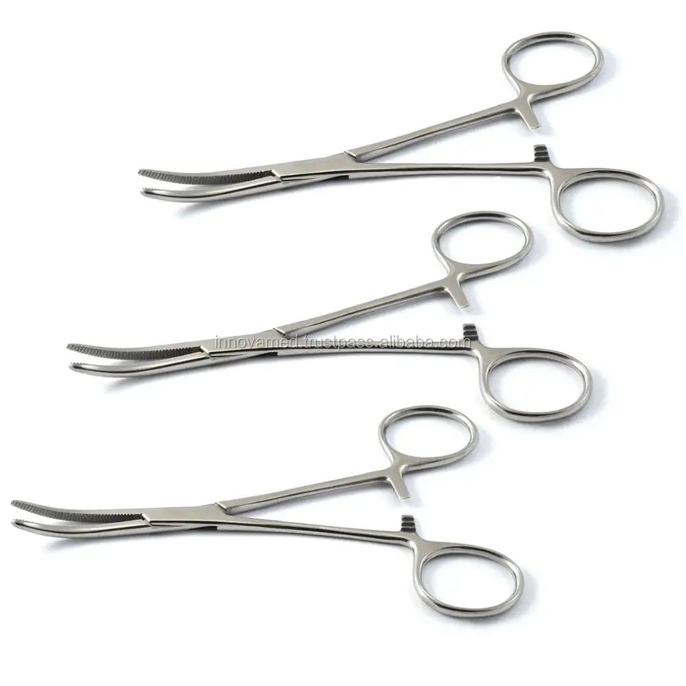 Foerster Sponge Forceps 9.5" Straight Serrated Jaws Surgical ...