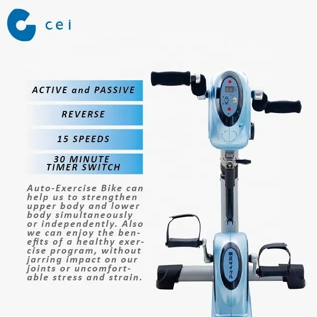 Handicapped Equipment Hand Foot Pedal Exerciser Stroke Rehabilitation ...