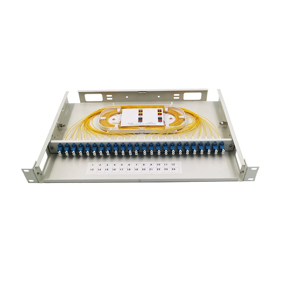 24core 48core 1u Fiber Fdf Optical Distribution Frame 12core 1u Odf ...