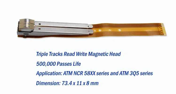 Standard Custom Atm Magnetic Card Reader Head - Buy Ncr Rw Read Head ...