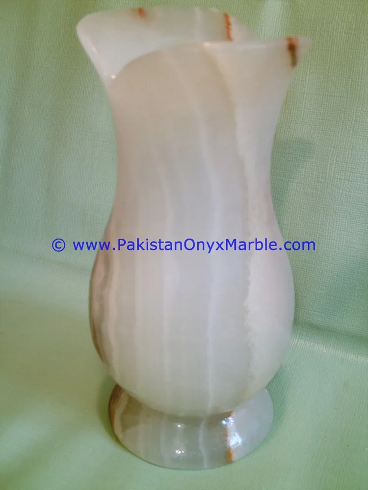 Genuine Onyx Vases - Distinctive Beauty for Holiday Decor