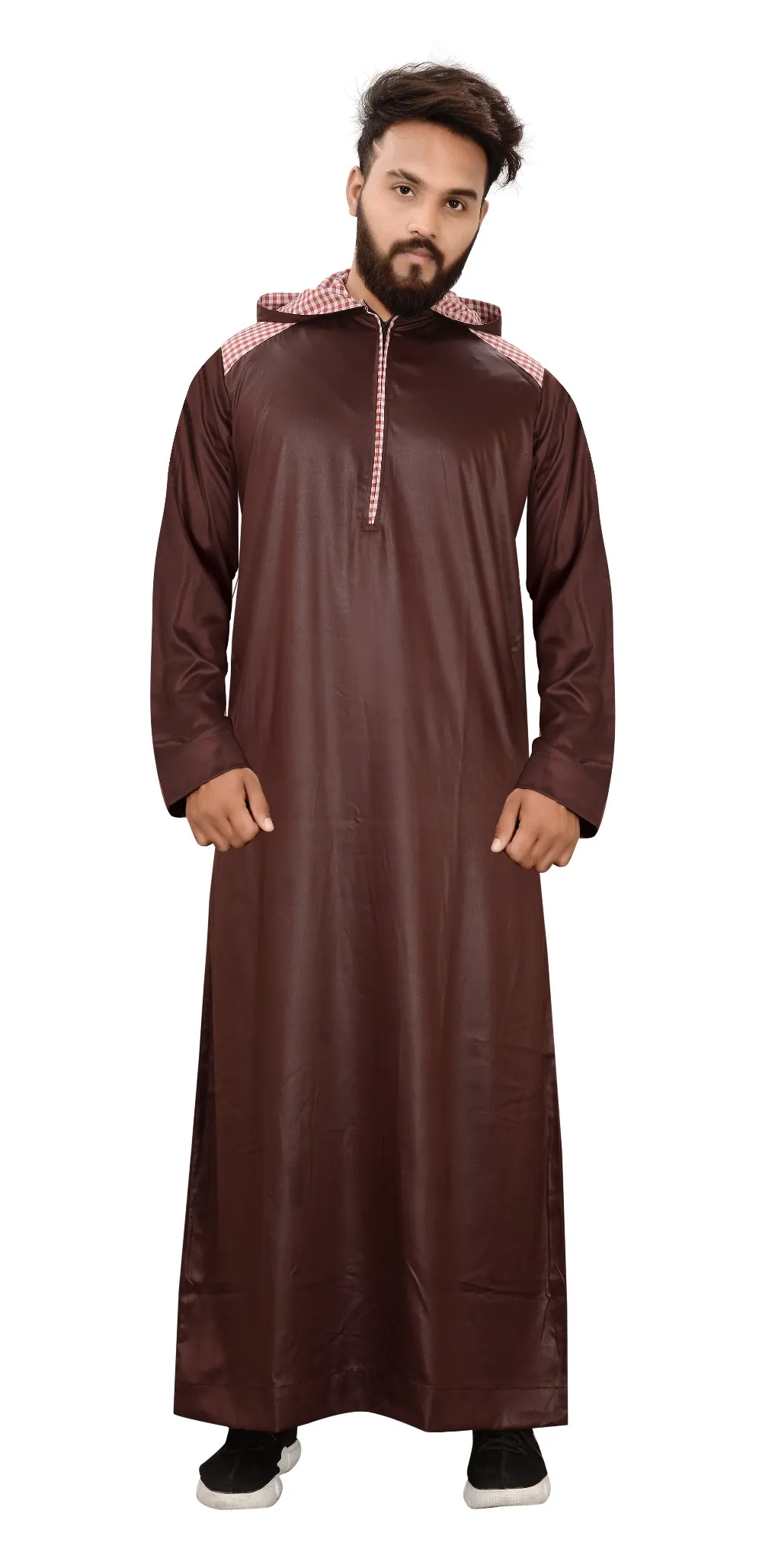 Premium High Quality Plain Cotton Jubba Thobe For Men - Buy Arabic ...