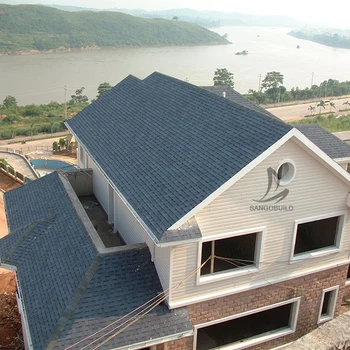 Chinese Roofing System Asphalt Roof Shingles Roof Tiles Malaysia Round ...