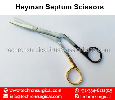 Heyman Nasal Septum Bone Turbinectomy Rhinoplasty Scissors - Buy Heyman ...