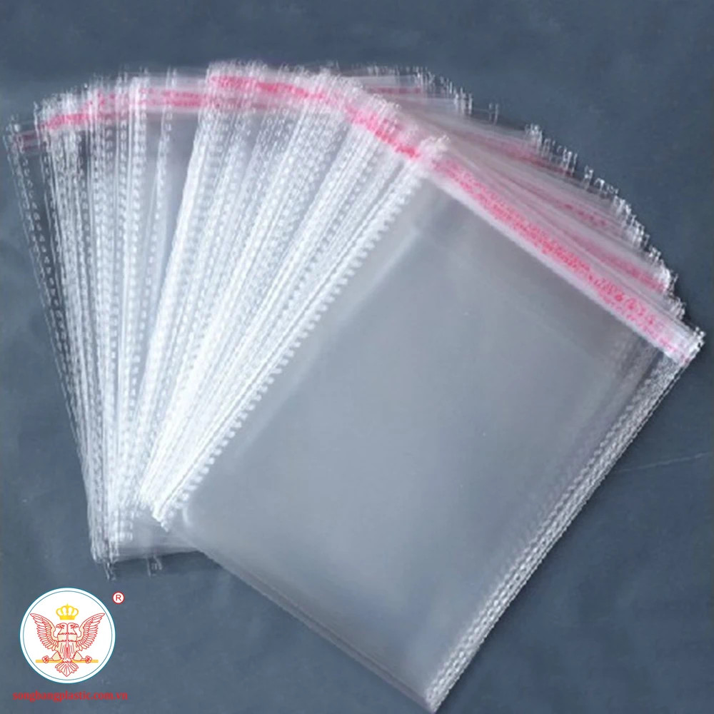 Wholesale Promotional Clear Self Adhesive Stick Packing Plastic Opp ...