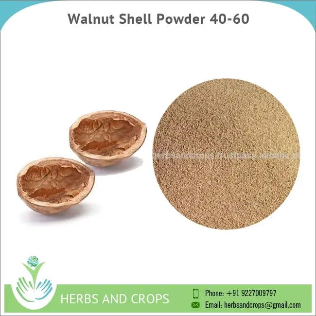Walnut Shell Powder 40-60 Mesh Herbal Extract for Skin Solvent ...