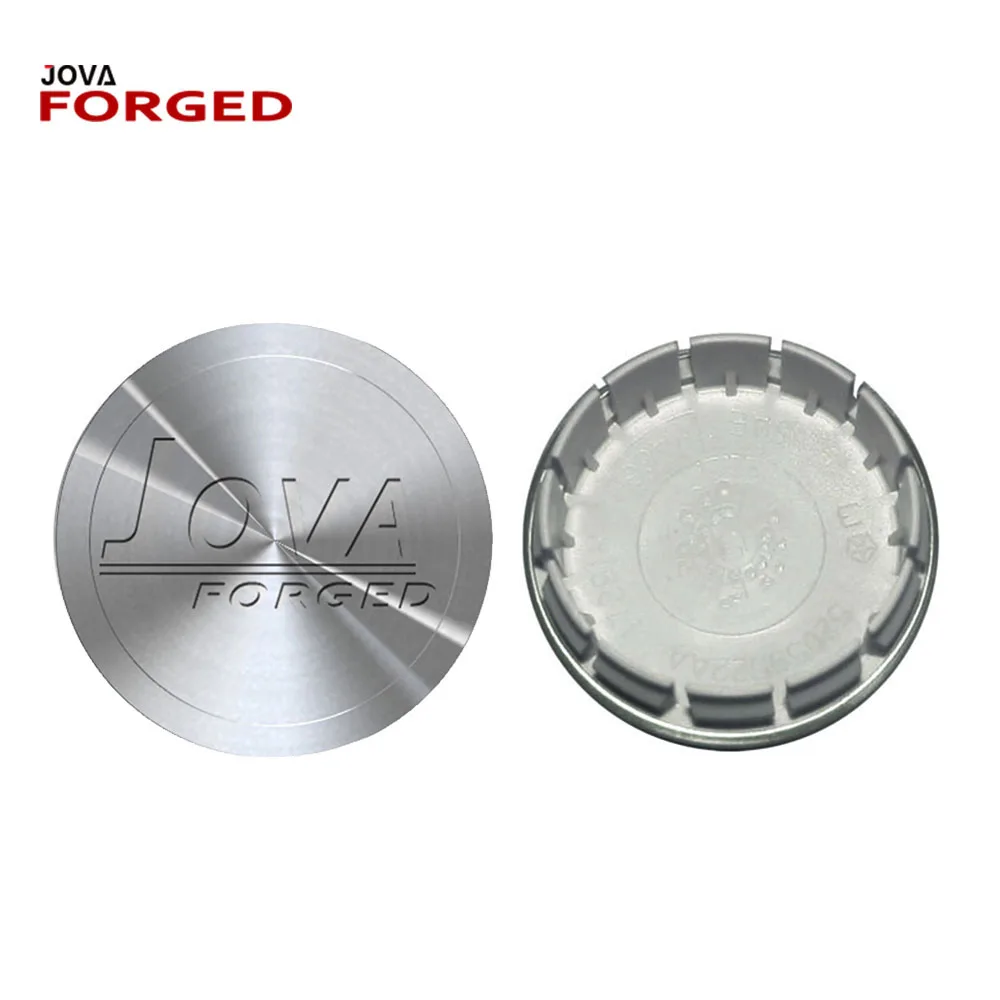 Any Logo forged aluminum wheel center Caps 68mm custom wheel center ...