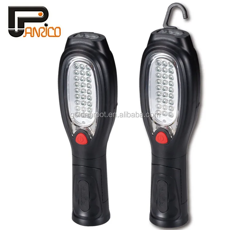 Portable 27+6 Worklight Led Flashlight Waterproof Rechargeable Magnetic ...