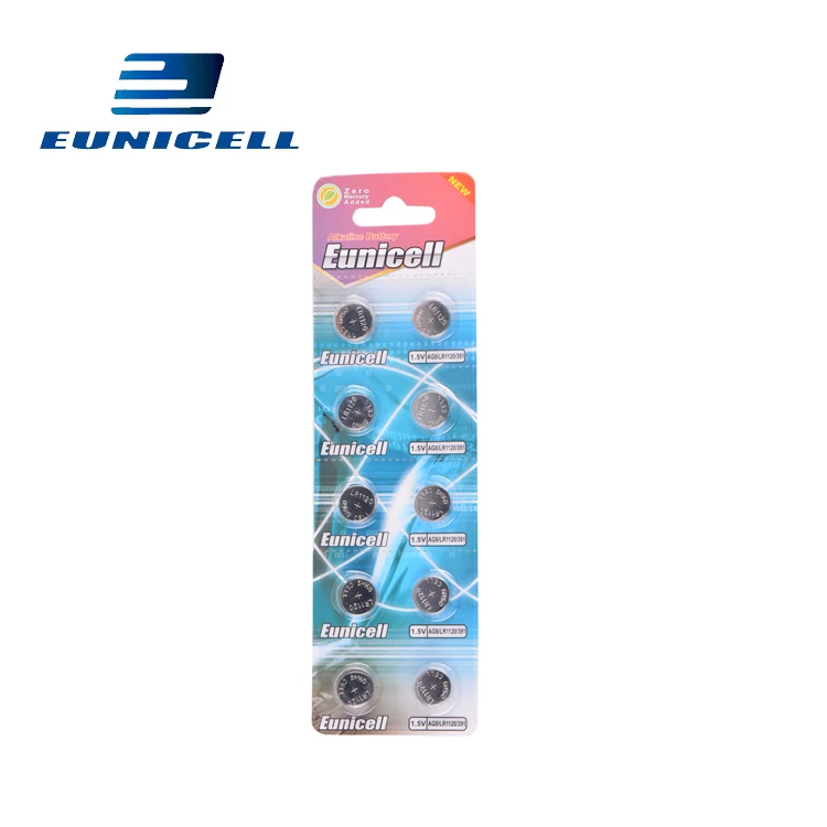 Zn / Mno2 Battery Ag7 Lr927 Cr927 195 1.5v Alkaline Button Cell Battery ...