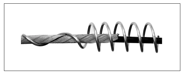 Corona Suppression Coil Ring for ADSS Aerial Power Line