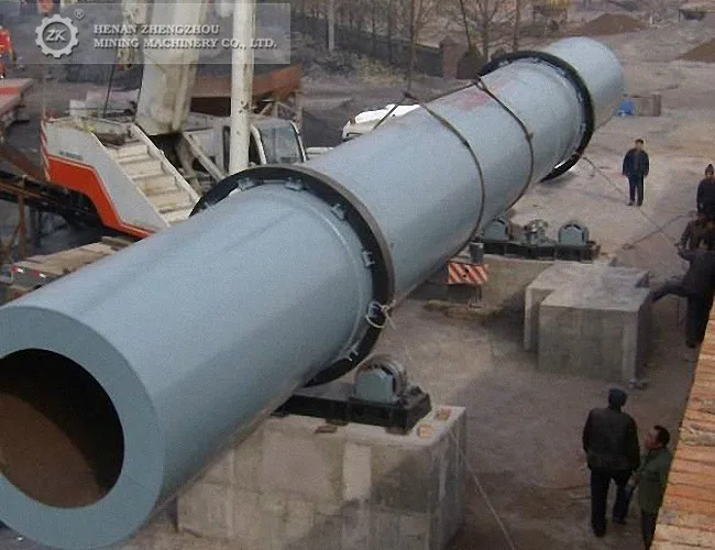 Small Scale Rotary Kiln Dryer for Lime/silica Sand/cement Industry