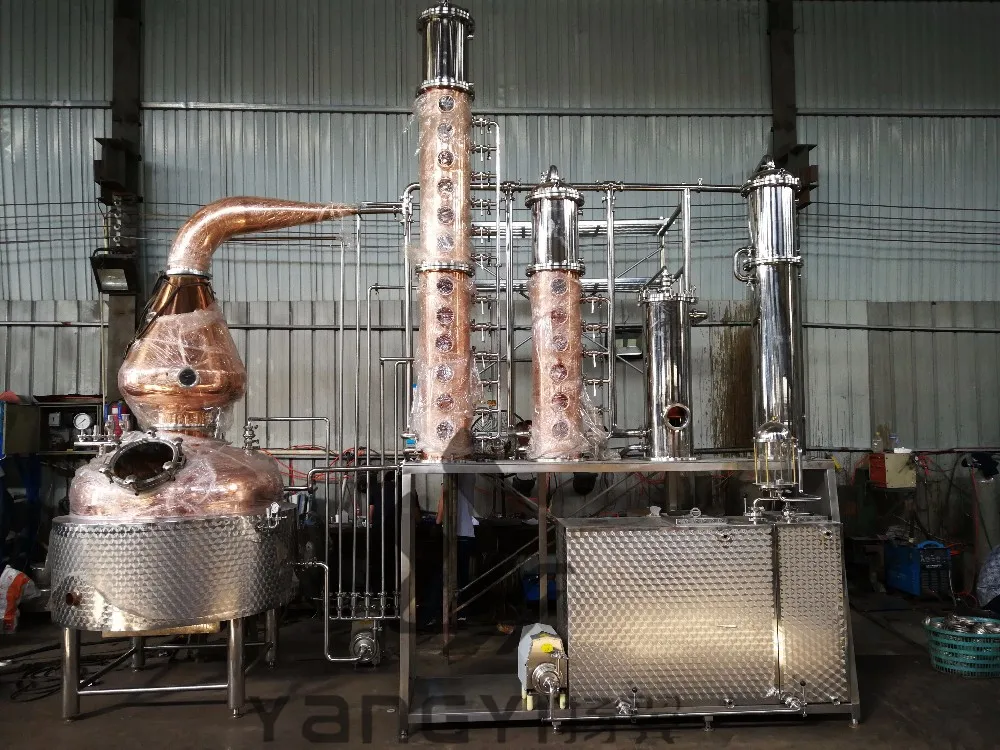 Micro Whisky Brandy Gin Distillery Wine Making Alcohol Reflux Still Pot ...