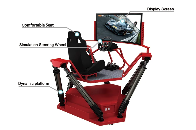 6 Dof Dynamic Drift Racing Simulator Vr Speed Car For Sale - Buy Drift ...