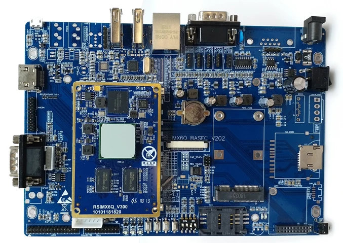 ARM Motherboard with I.mx6 Cortex A9 Core 1ghz Android Linux
