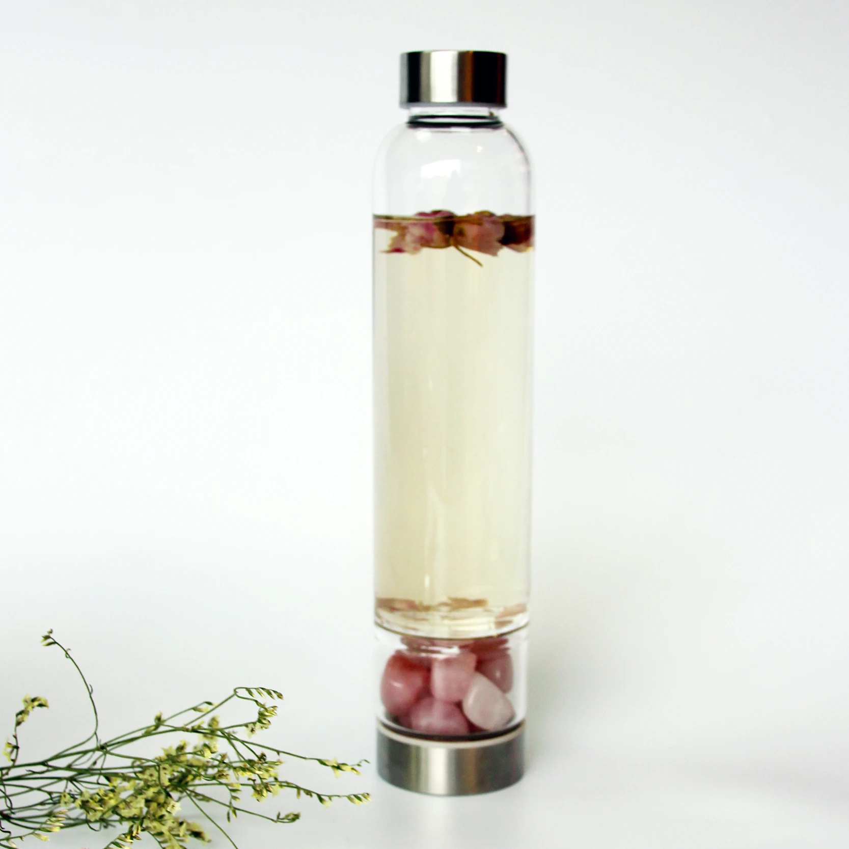 Crystal Elixir Gemstone Water Bottle - Buy Crystal Gemstone Water ...