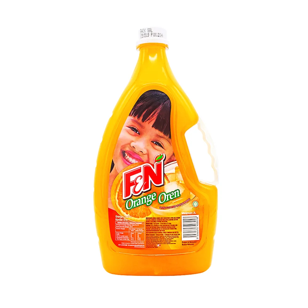 F&N Cordial Fruit Juice Orange 2L - Enjoy Flavored Fun