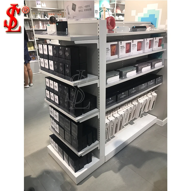 White And Green Color Nome Miniso Display Racks Shelf Rack For Minoso ...