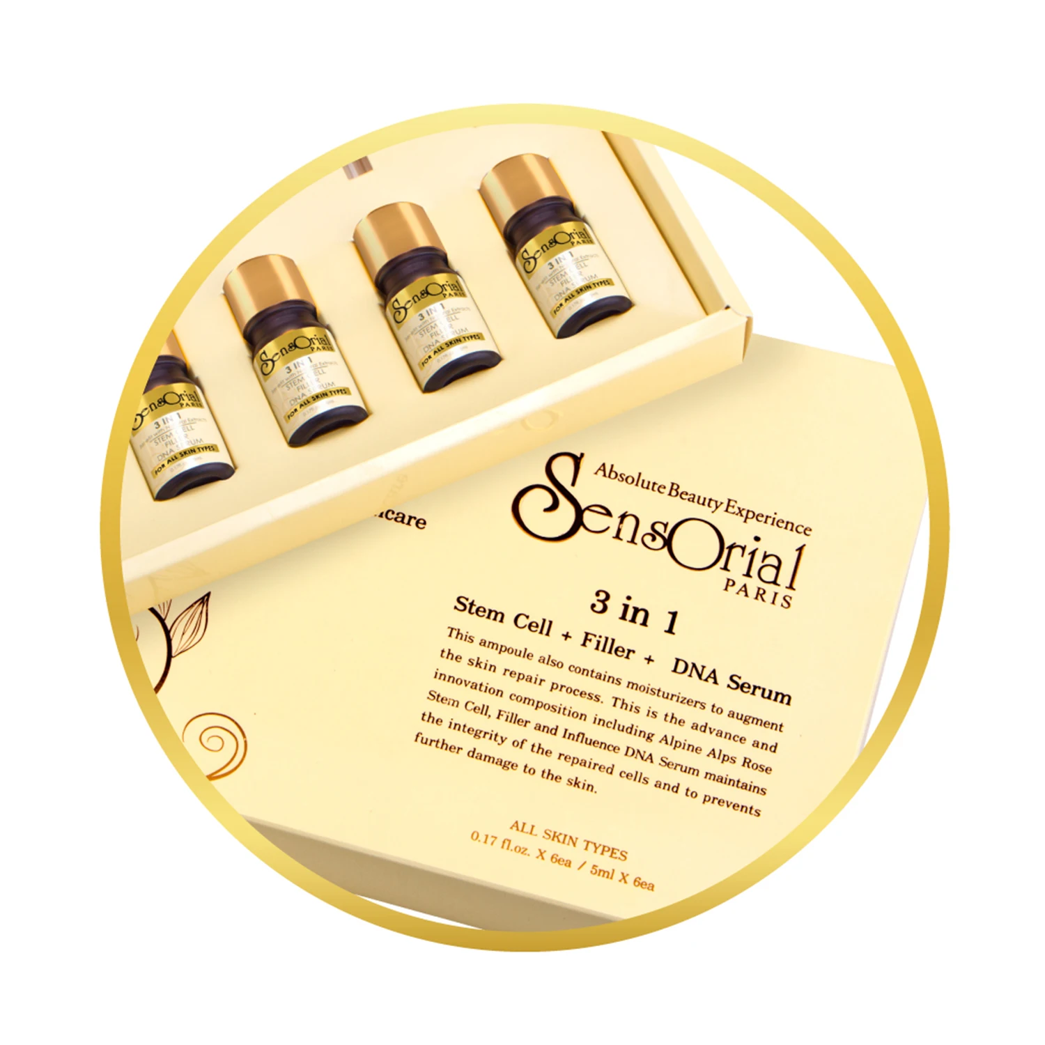 3 in 1 Bio Stem Cell , Filler, DNA Serum , Anti Wrinkle , Firming , 100 ...