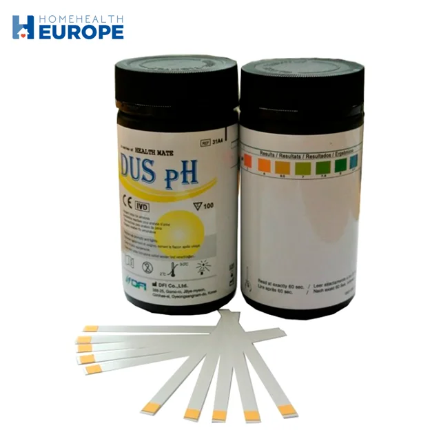 Color Chart To Interpret The Uric Acid Test Strips - Buy Urine Test ...