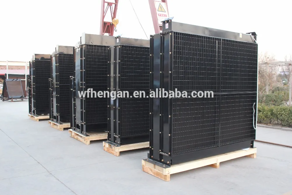 18V2000G85 Diesel Engine Cooling Generator Copper Radiator for MTU