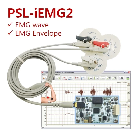 Psl-iemg2 / Emg Sensor / Emg Module / Emg Envelope / Emg Isolation ...