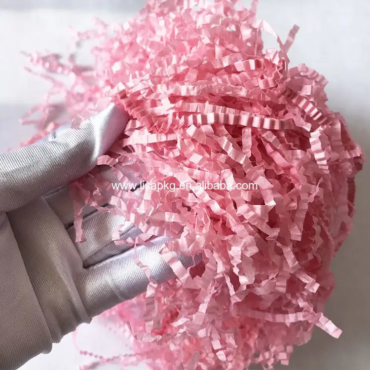 Bright Decorative Color Crinkle Cut 3mm Tissue Paper Shred Filler for ...