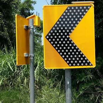 Solar Arrow Energy Sign Led Traffic Signs - Buy Solar Powered Led Signs ...
