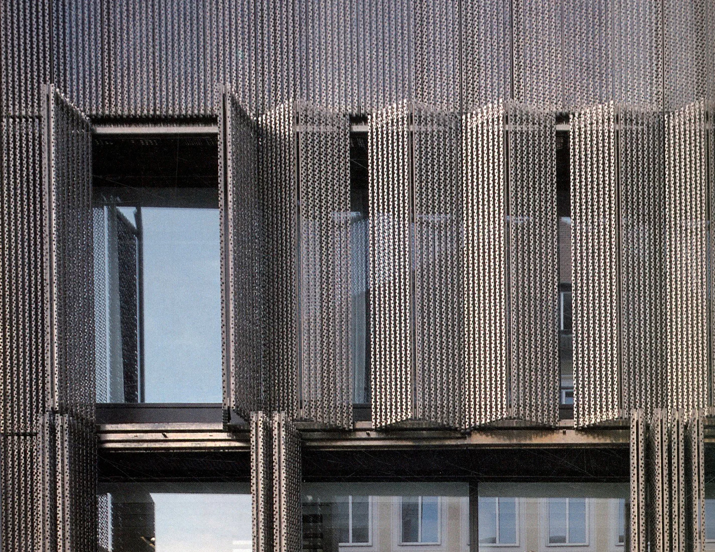 Wind Break Mesh - Perforated Metal Panels for Facades