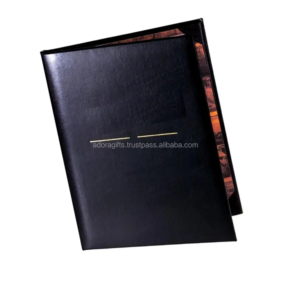 A4 Leather Menu Cover / Hard Cover Menu Cover / Menu Cover For ...