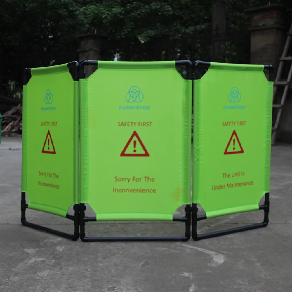 Elevator Maintenance Barrier Plastic Folding Safety Barricades Road ...