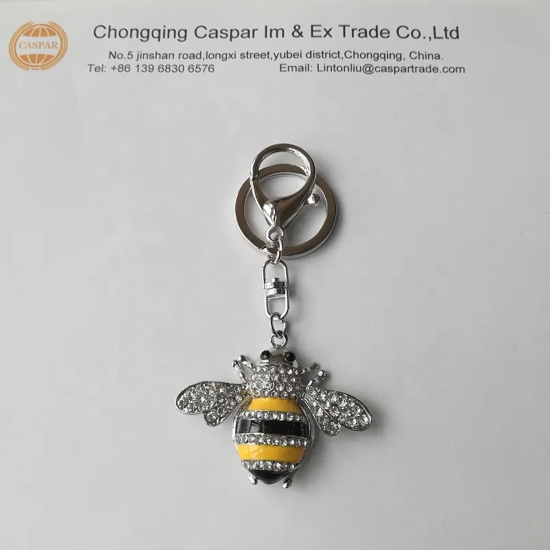 Hot Sale Bee Keychain And Bee Key Ring And Bee Key Chain - Buy Bee Key ...