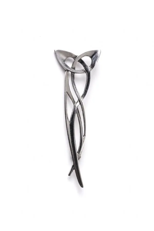 Traditional Scottish Knot Kilt Pin Scottish Kilt Pin Irish Harp Antique/chrome 4" Highland Kilt ...