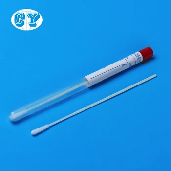 Disposable Swab Medical Sterile Swab Influenza H1n1 Virus Specimen ...