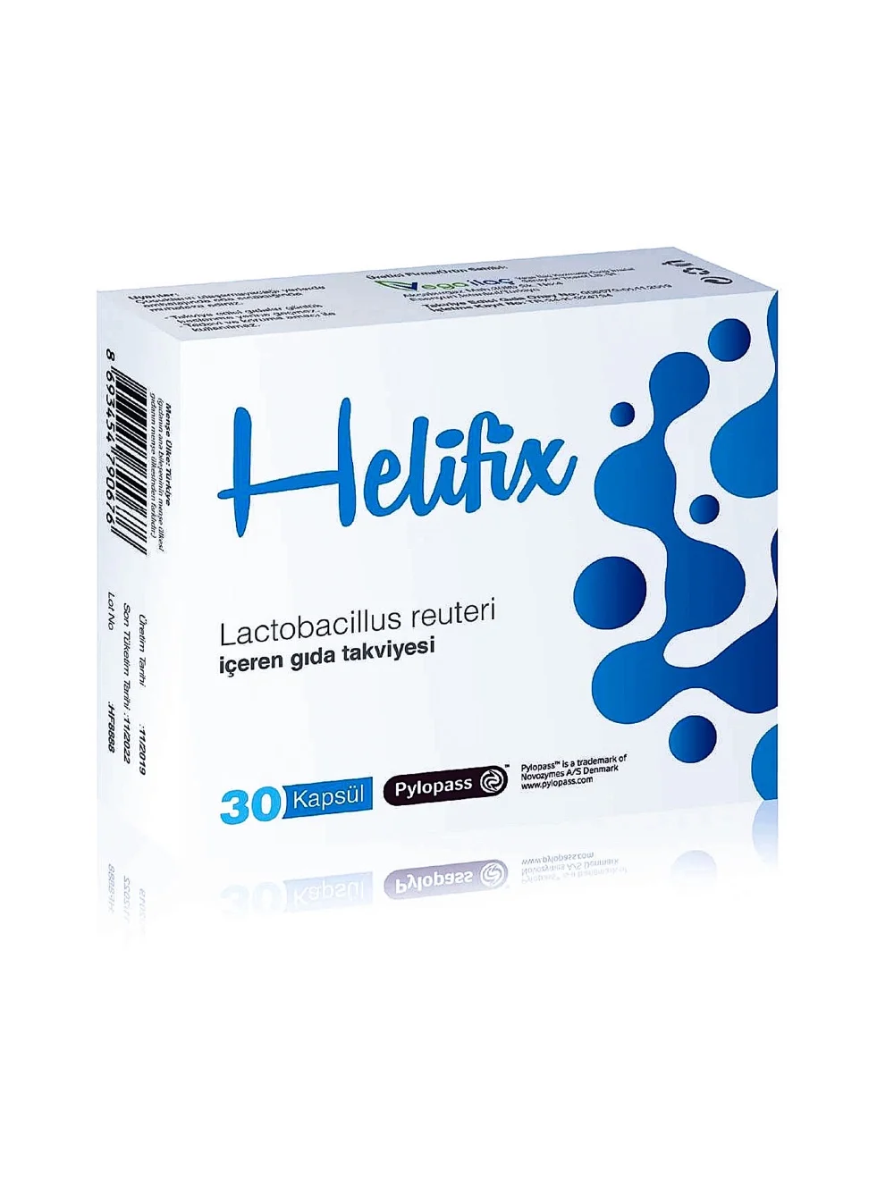 For Stomach Effective Anti Helicobacter Pylori Lactobacillus Reuteri 30 ...