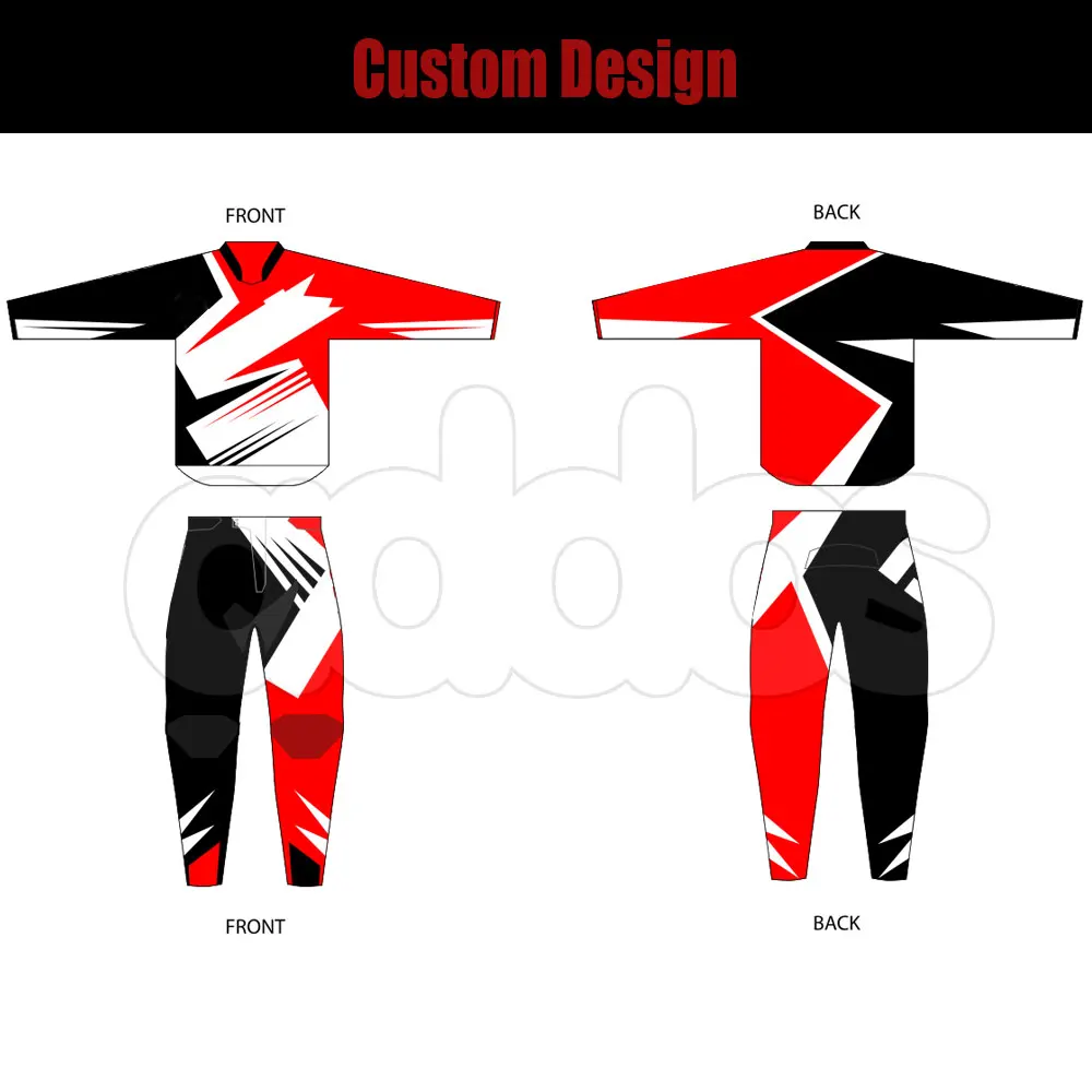 Gear MX Motocross Suit Racing Apparel Custom Made