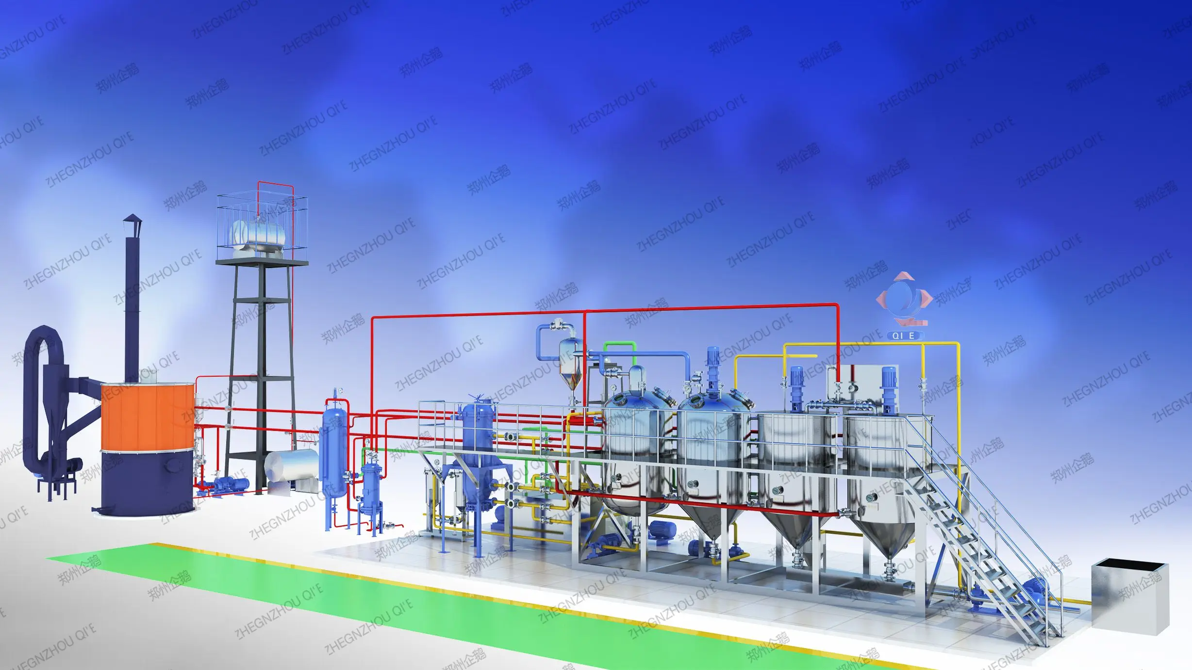 Mini Crude Sunflower Oil Refinery Machine Plant - Buy Mini Oil Refining ...