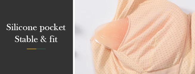 2020 New Post Surgical Prosthesis Pocket Bra Breast Forms Yc-028 Post ...