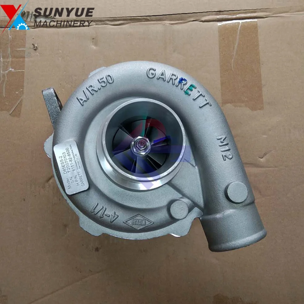 D85ESS-2 Turbocharger for 6D125E S6D125E Engine - 6151-82-8500