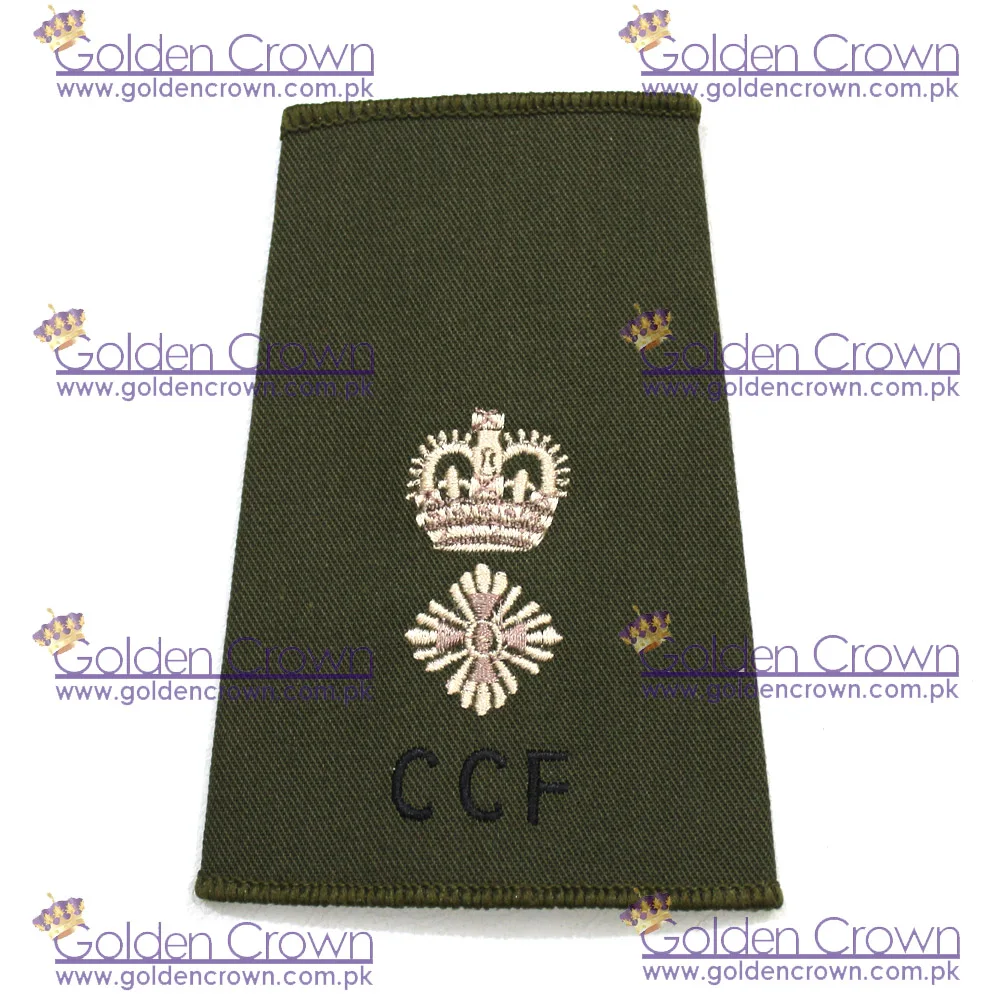 Cadet Force Lieutenant Colonel Rank Slides Epaettes Outdoor Tactical ...