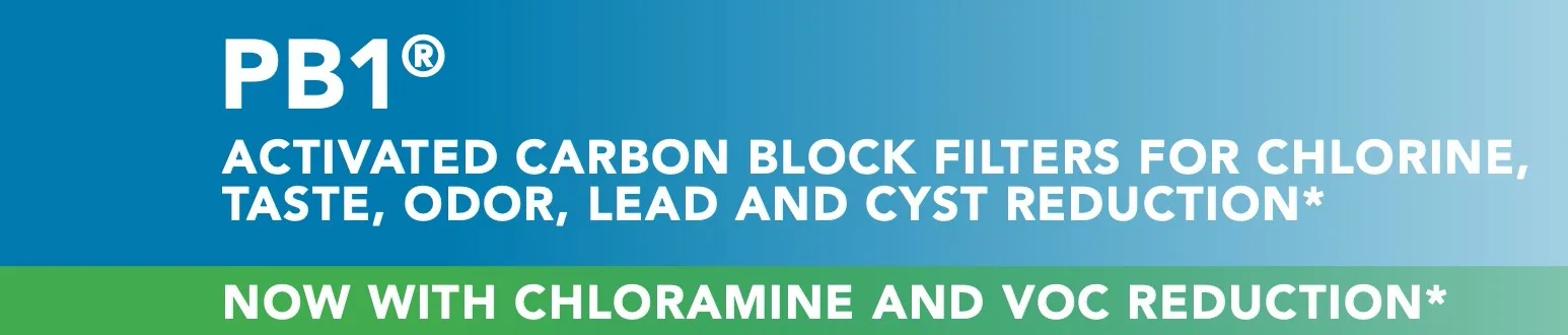 Pb1- Activated Carbon Block Filters For Chlorine,Taste,Odor,Lead,Cyst ...