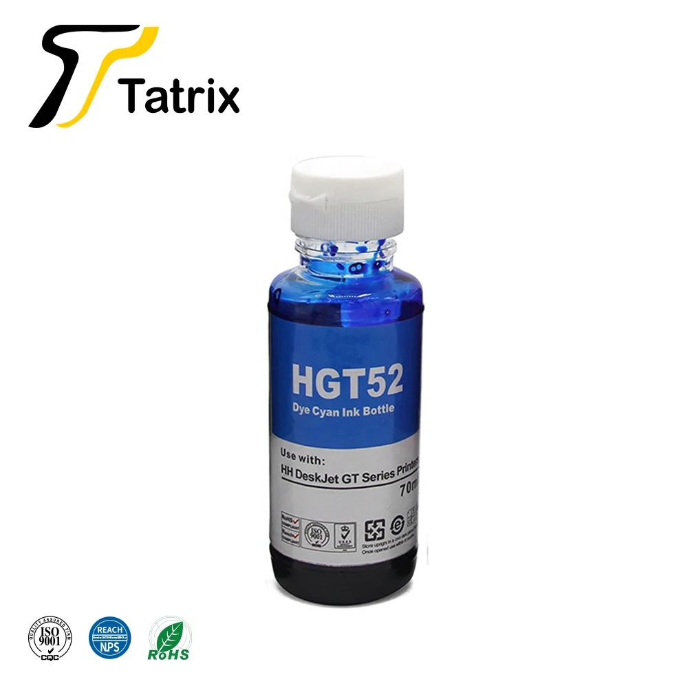 Tatrix GT51 GT52 Ink - Premium Compatible for HP Printers