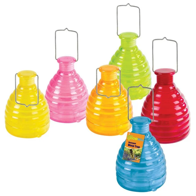 Glass Hanging Wasp And Bee Traps,Decorative Glass Insect Trap,Large ...